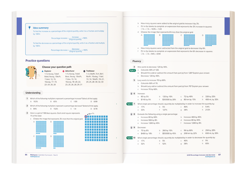 Print Textbooks from Mathspace